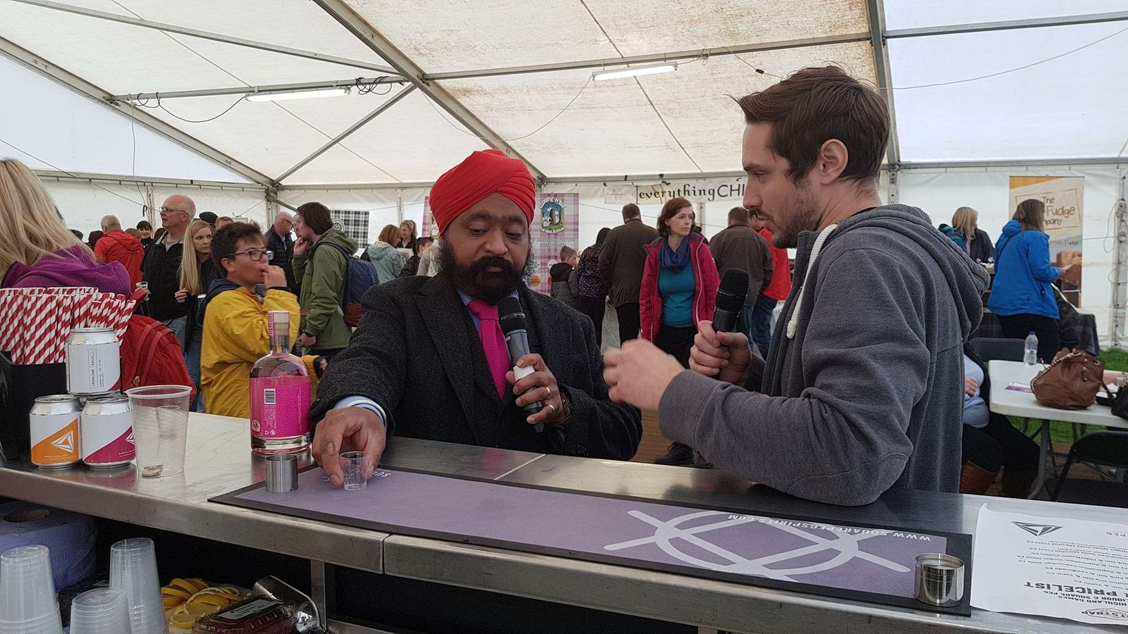 Stirling Highland Games attracts celebrity Chef Tony Singh - Ceangail CIC